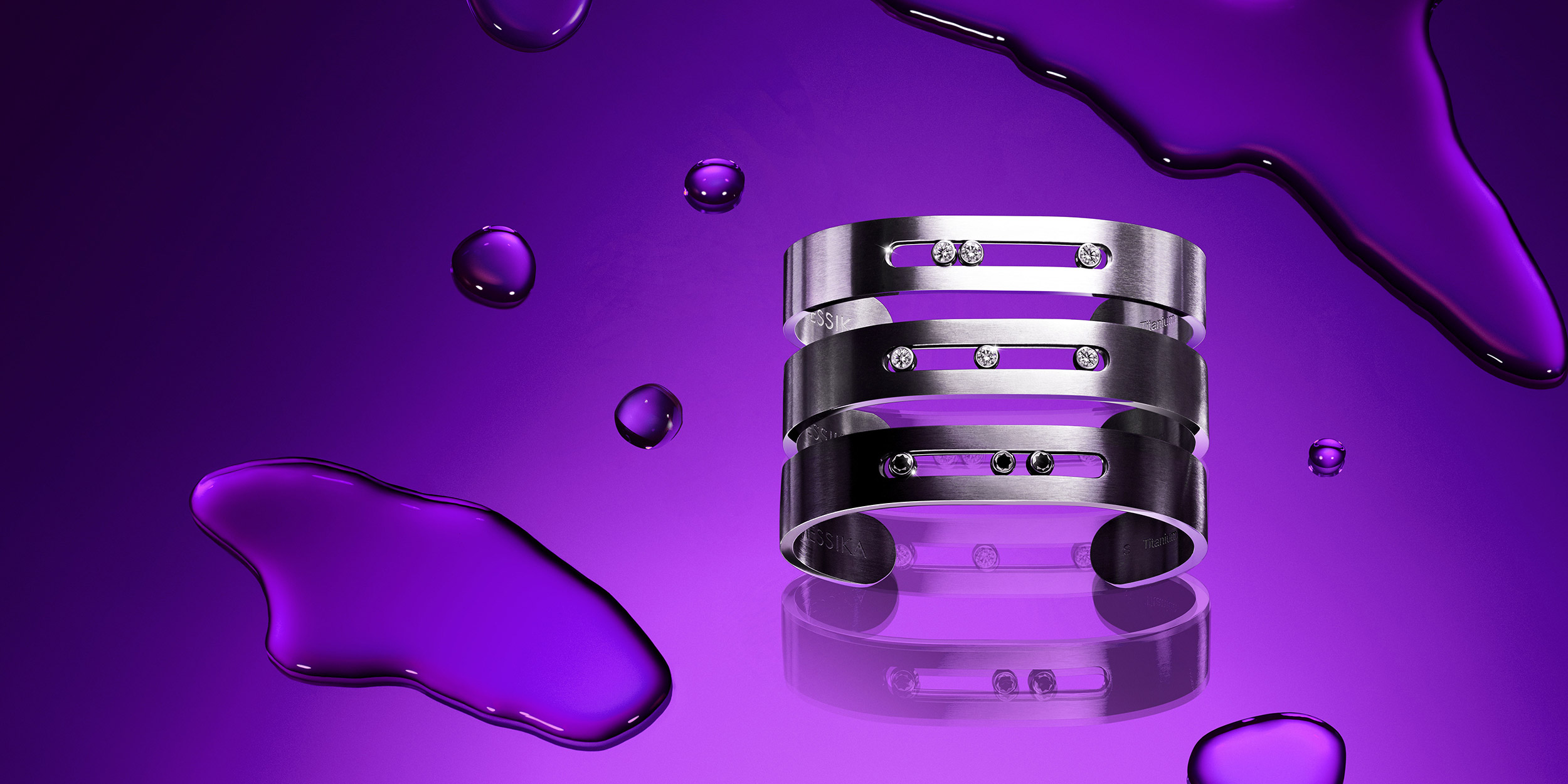 Collection Joaillerie Homme Move Titanium - Bijoux de Luxe Messika