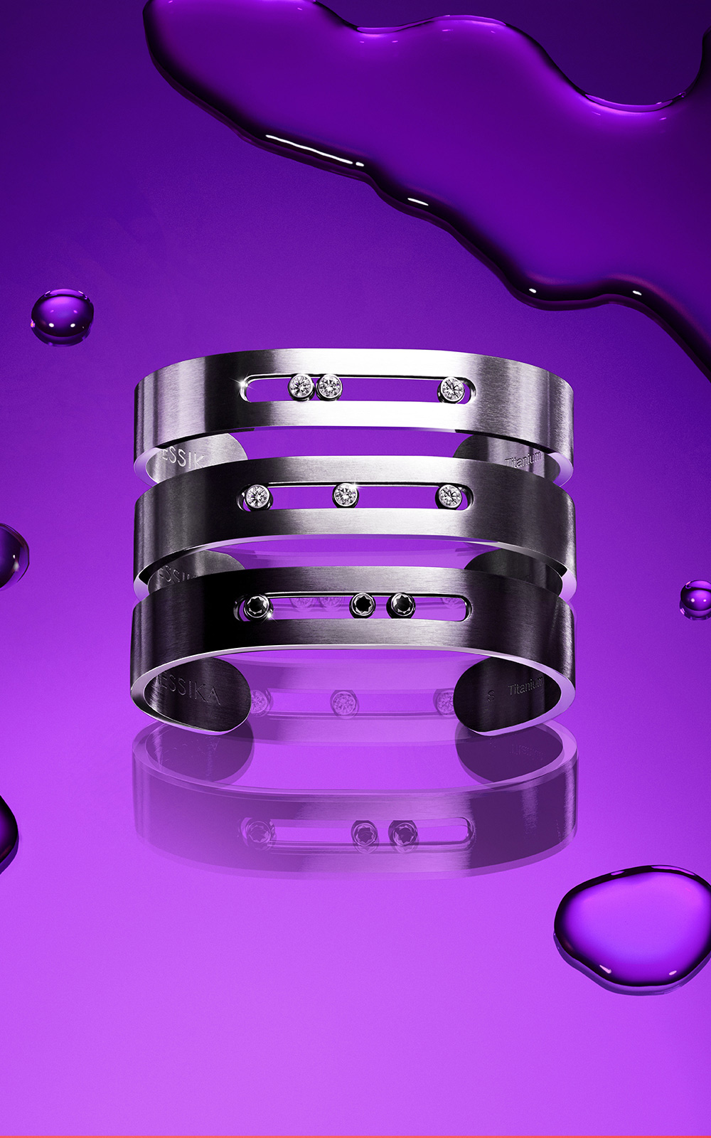 Collection Joaillerie Homme Move Titanium - Bijoux de Luxe Messika