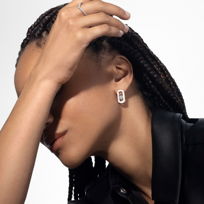 So Move Diamond Ring in White Gold | Messika 12936-WG