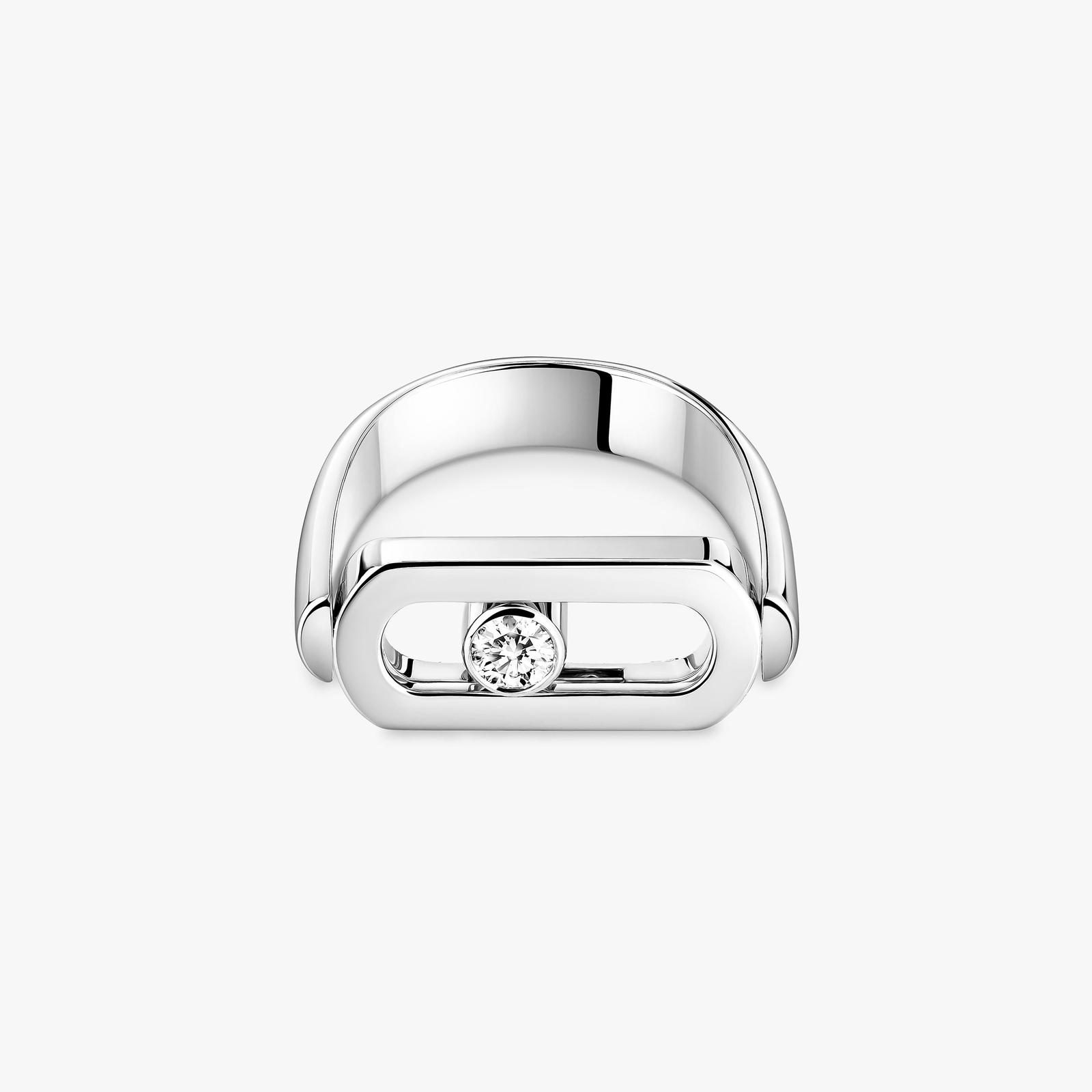 Imperial Move Diamond Ring in White Gold | Messika 12719-WG