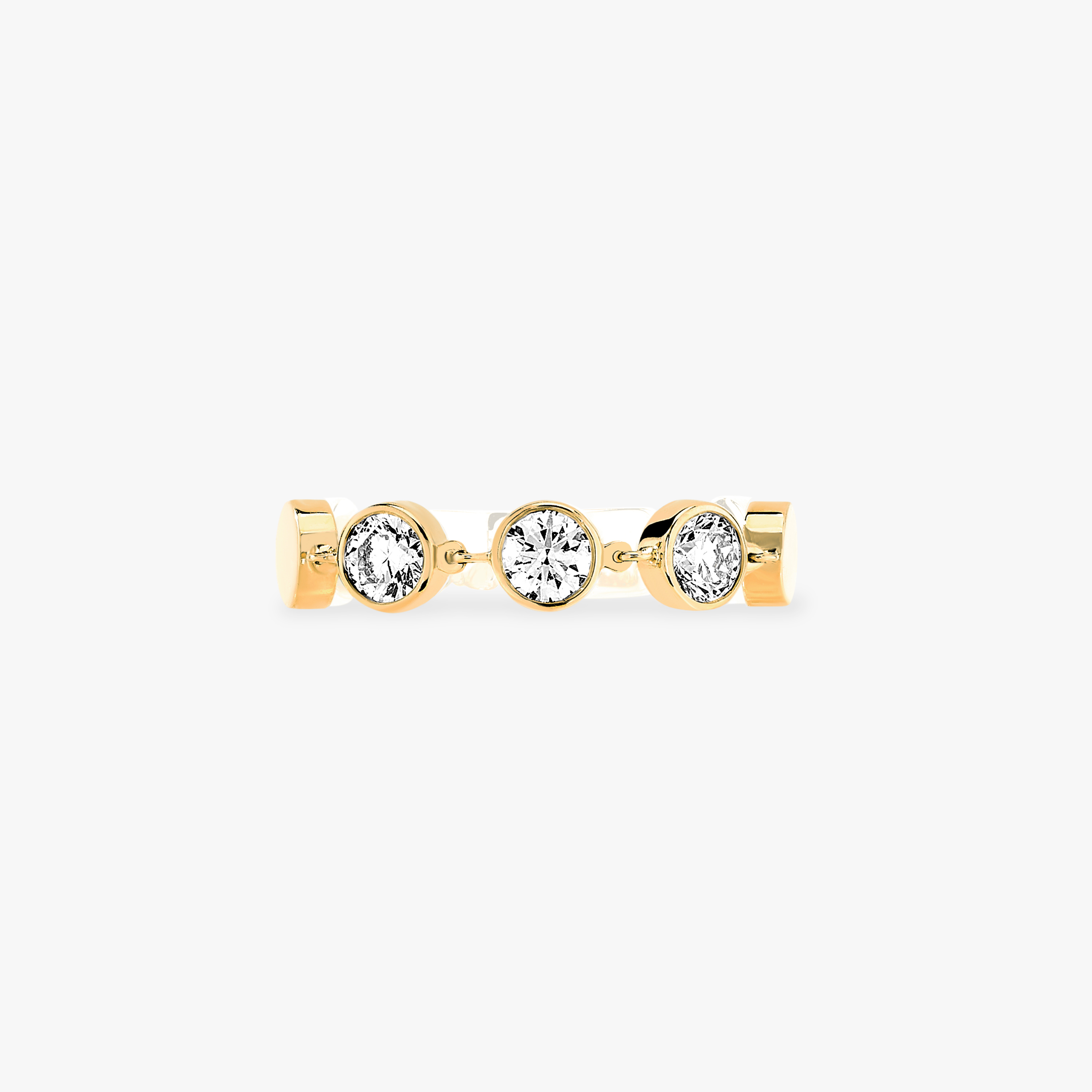D-Vibes Diamond MM Ring in Yellow Gold | Messika 12991-YG