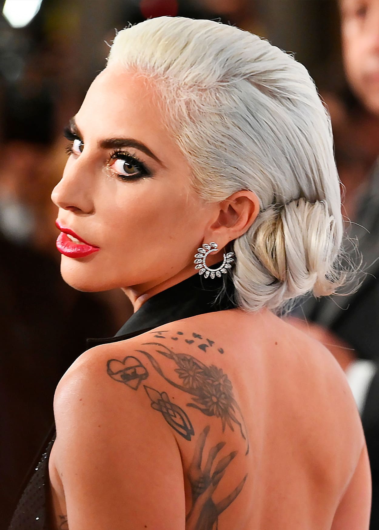 Lady Gaga shone in Messika diamond jewellery