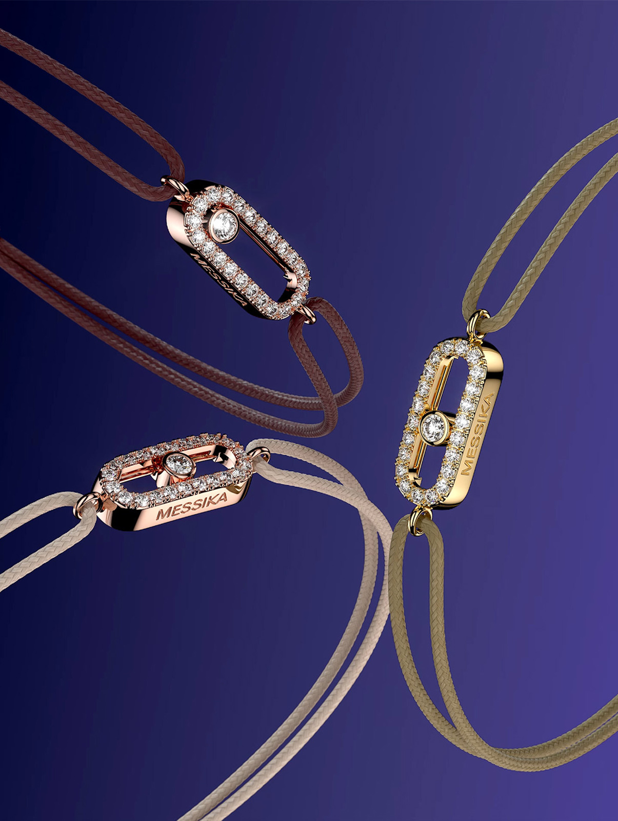 Bracelets cordon diamant Move Uno – Bijoux or et diamant Messika