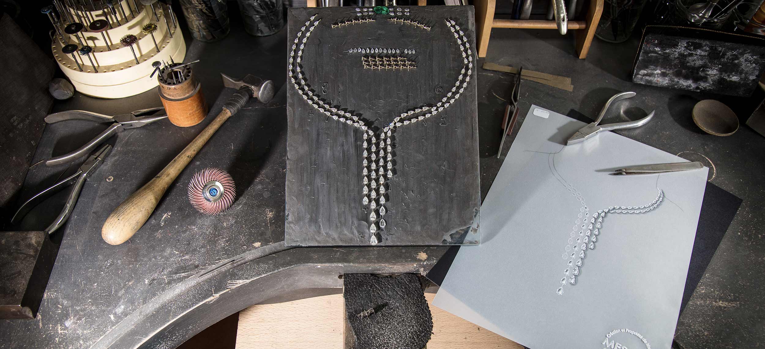 The creative process - Messika diamond jewelry