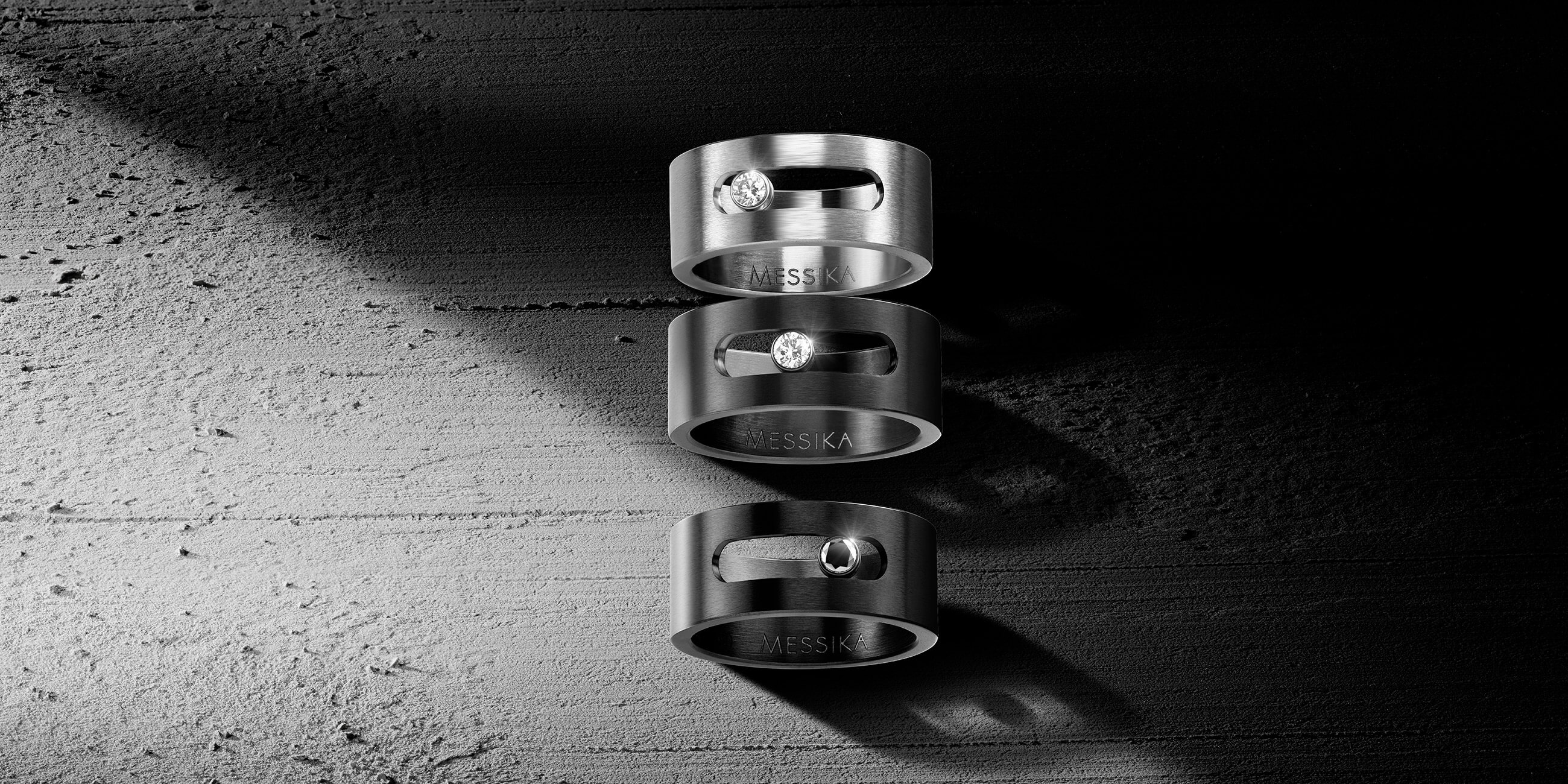 Move Titanium by Messika Paris - luxury jewels for men in titanium and ...