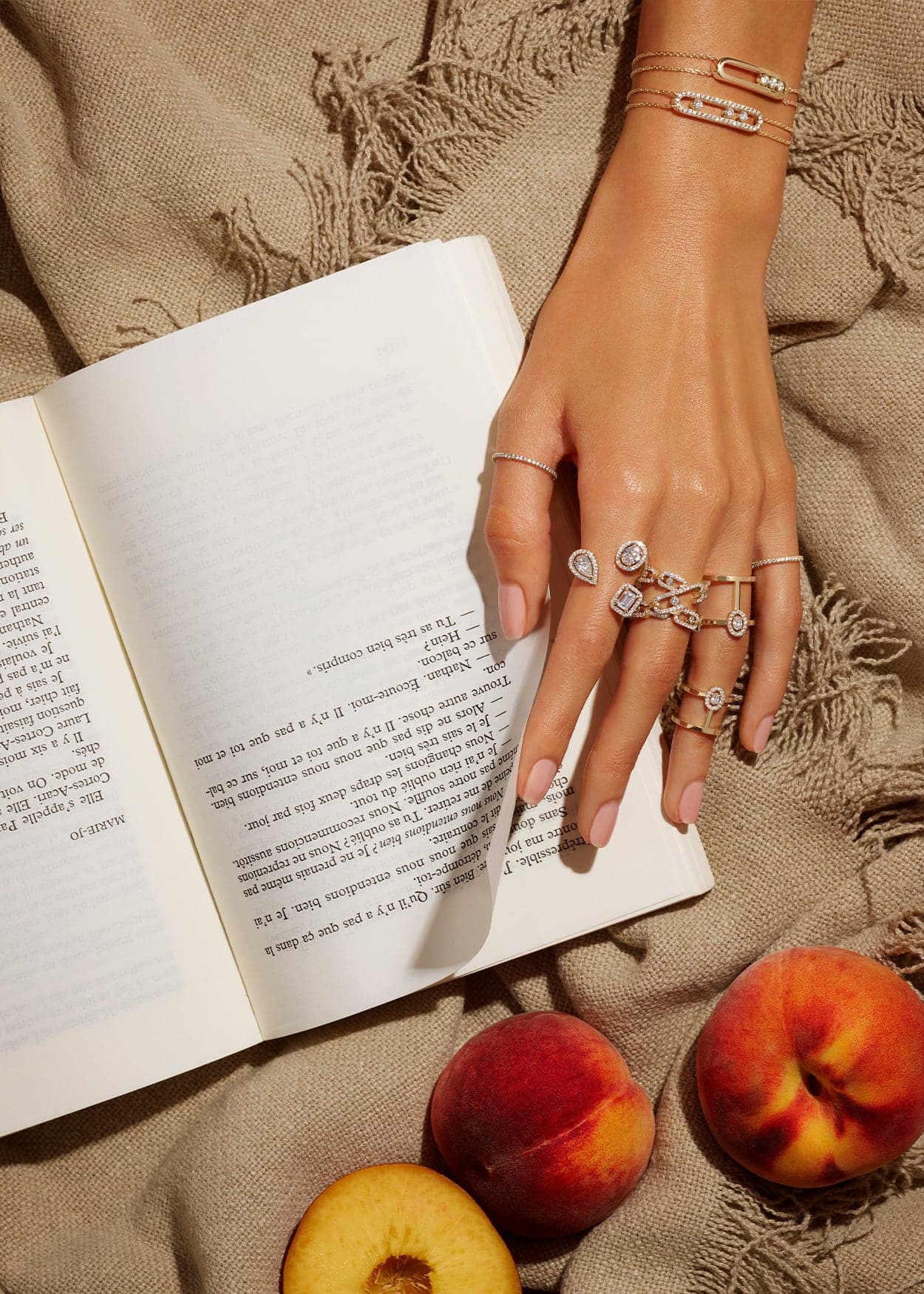 Summer Vibes by Messika Paris - Solar luxury jewels in gold and diamond